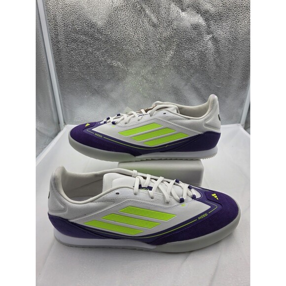 adidas | Shoes | New Adidas F5 Freestyle 24 Messi Silver Metallic Blue ...